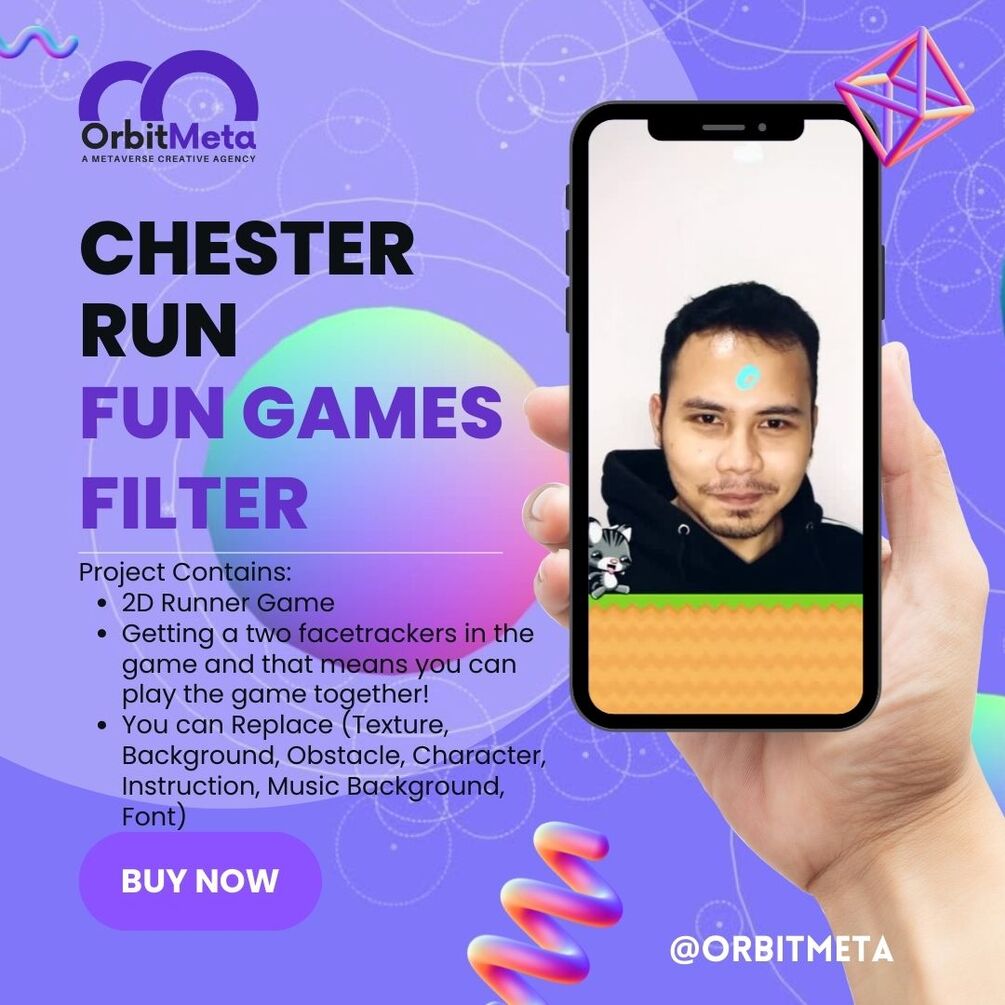 Chester Run 2D Games Filter | Spark AR | Instagram Filters | Augmented ...