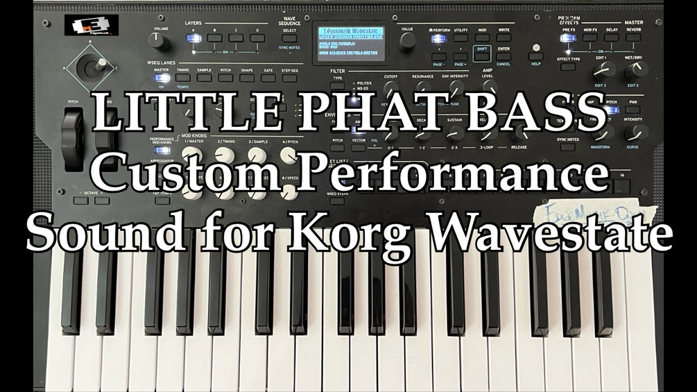 Korg Wavestate - Little Phat Bass
