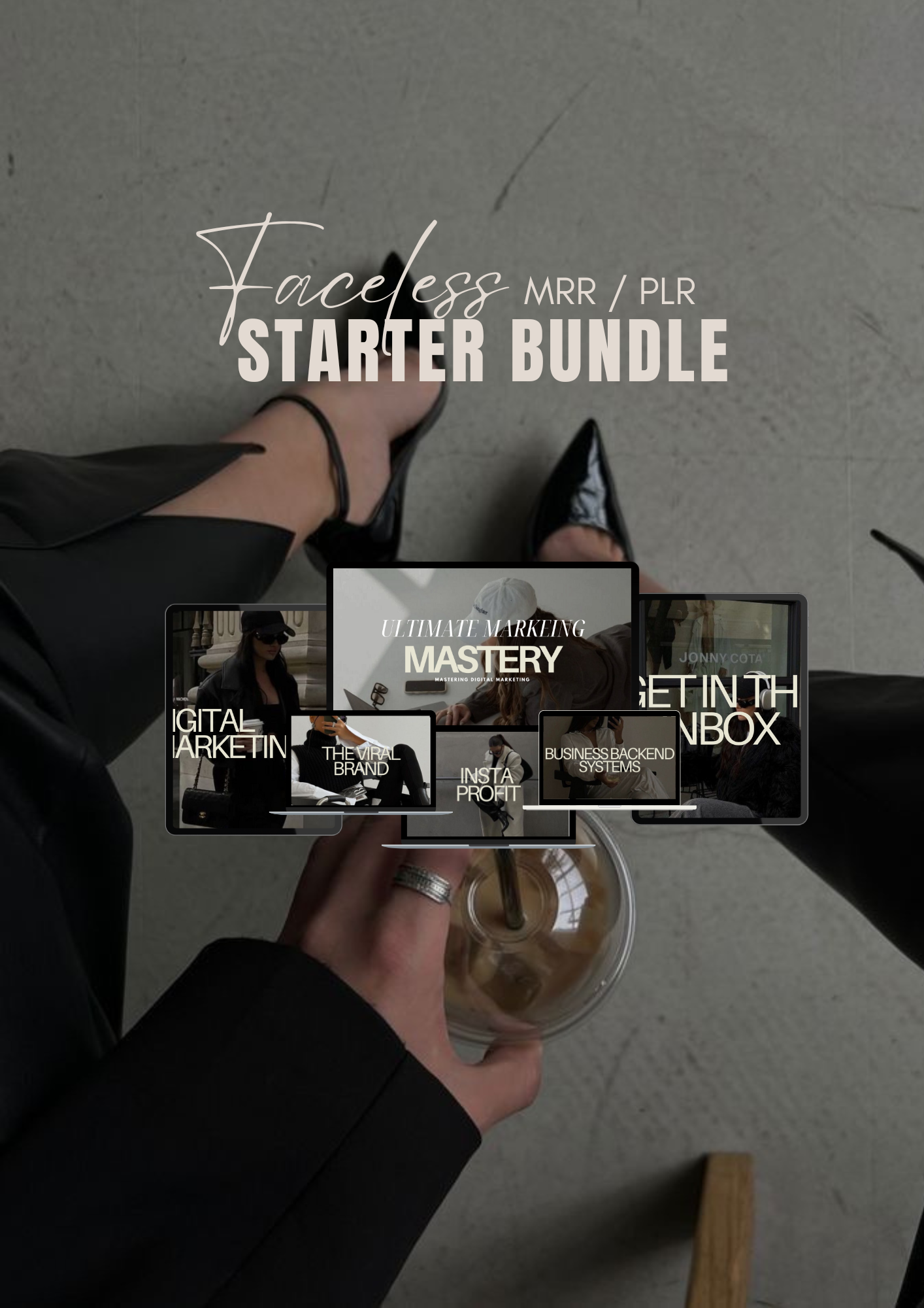 Faceless(MRR/PLR) Starter Bundle