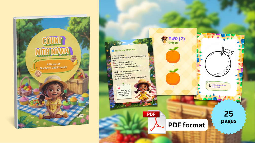 Count with Nia: A Picnic of Numbers and Friends!