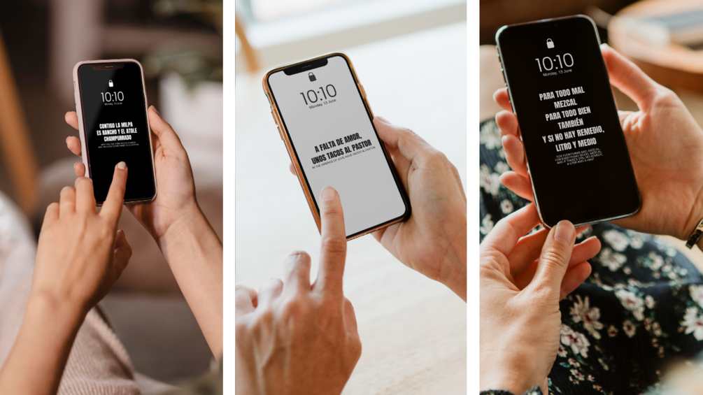 Mexican Spanish slang wallpaper pack