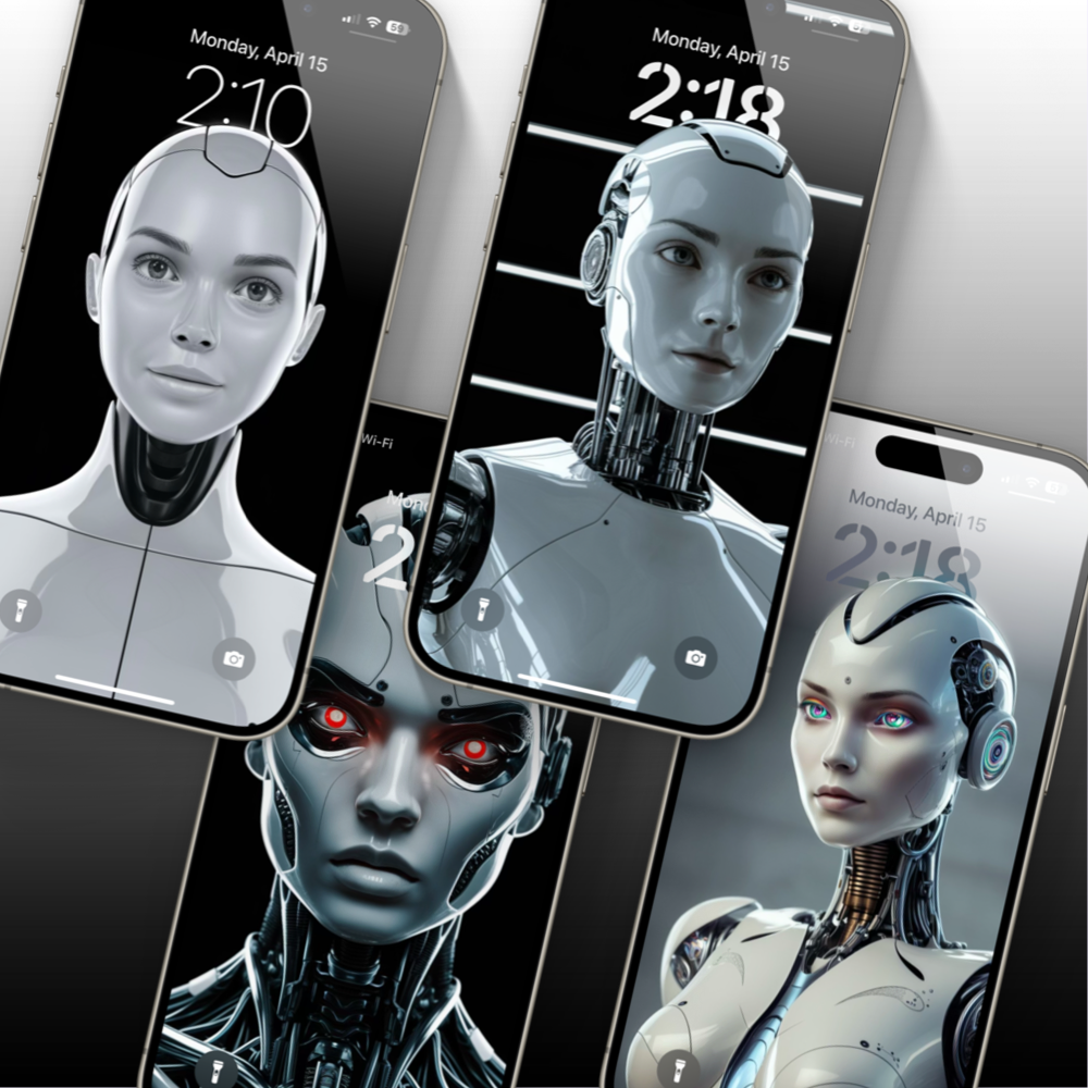 Humanoid Wallpaper Set