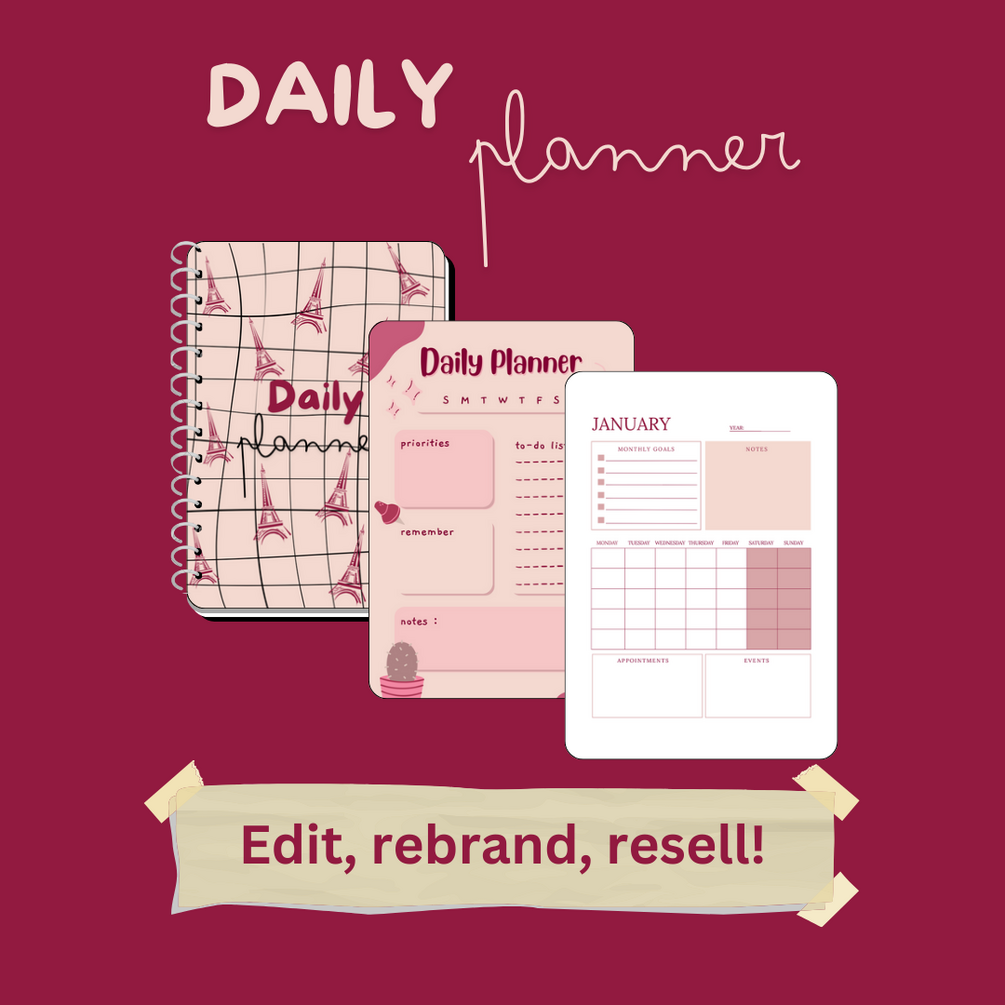 Daily Planner Book