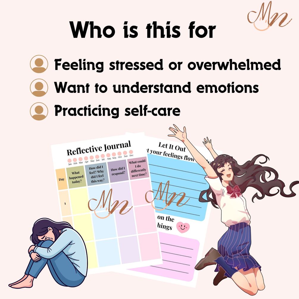 Overthinking Reset Journal – 30 Day Emotion Journal | Mood Tracker ...