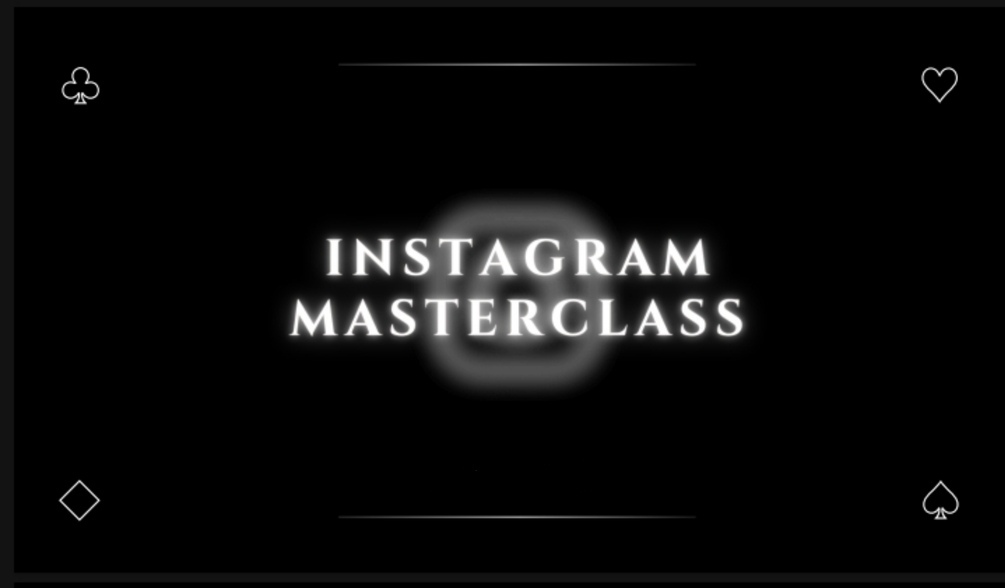 IG MASTERCLASS