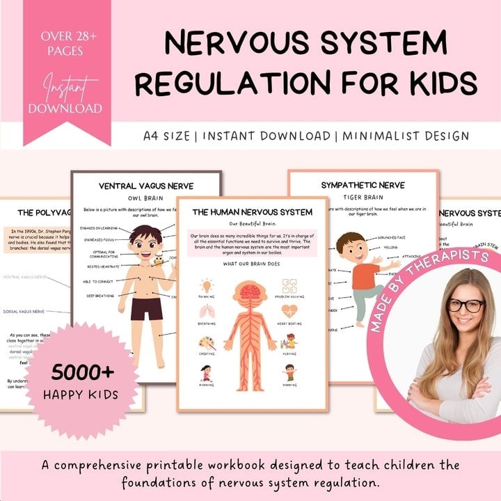 Nervous System Regulation for Kids, Distress Tolerance for Children ...