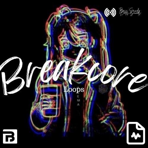 Bass Sounds - Breakcore 10 Beat Loops (Sample Pack)