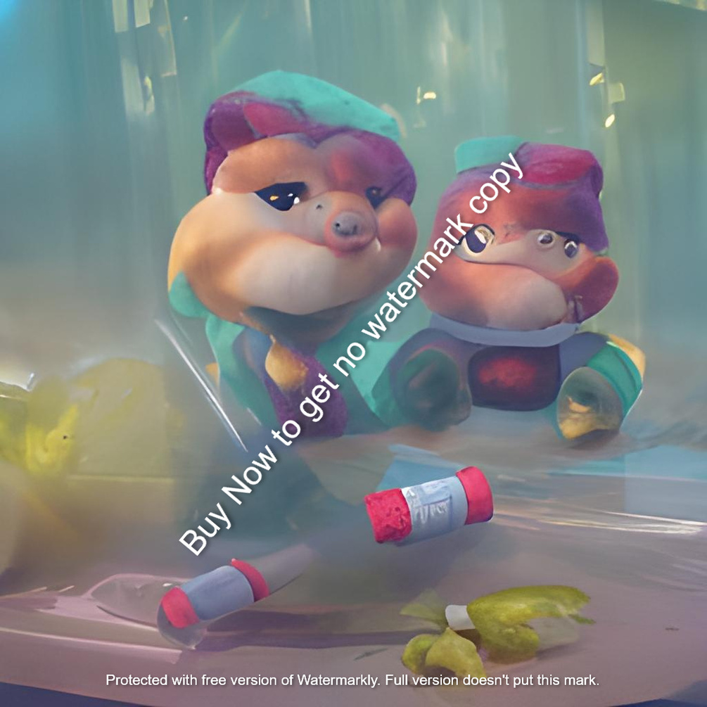 Cheeky Chipmunks - Printable Digital Art