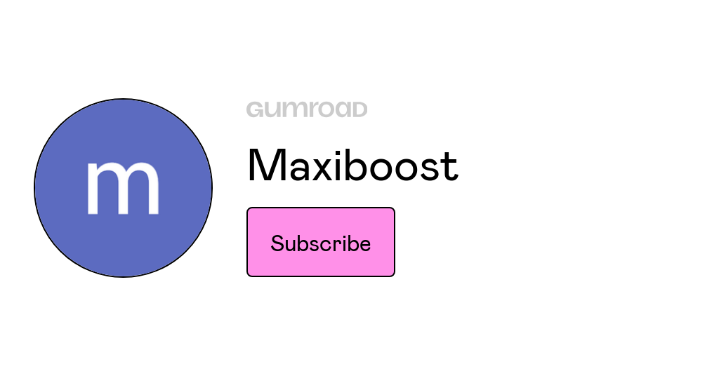 Maxiboost