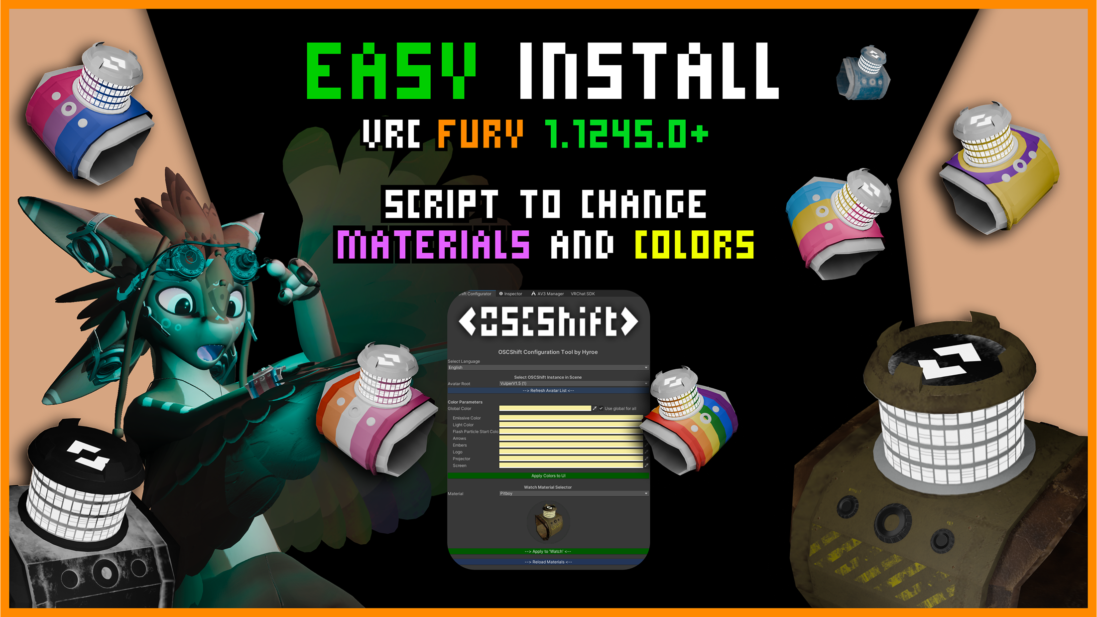 OSCShift - VRChat OSC Asset | RipperStore Forums