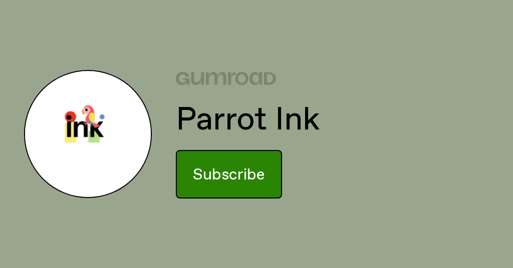 Parrot Ink