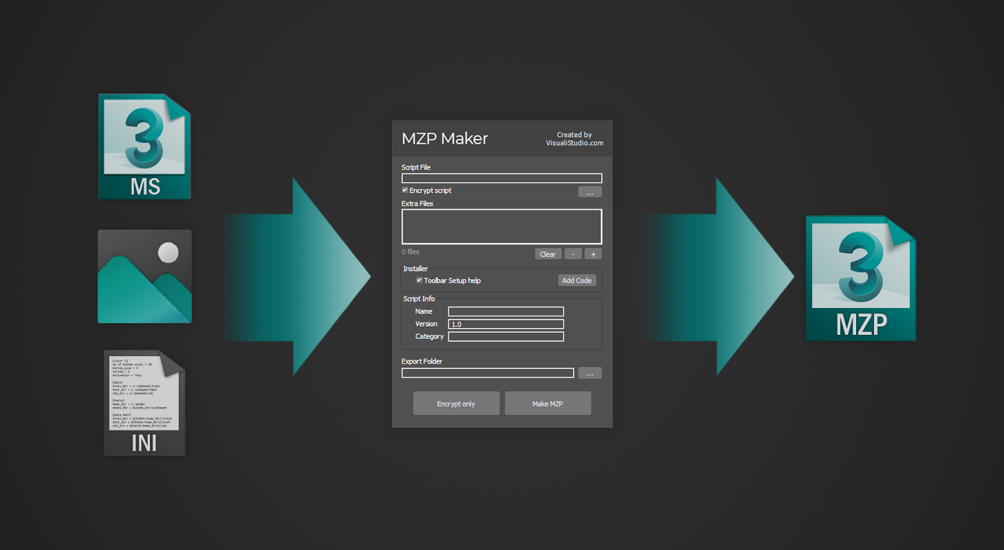 MZP Maker - Script for 3ds Max