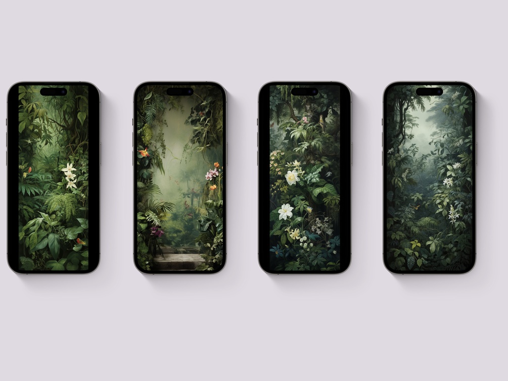 Verdant Vitality Collection - Nature's Pulse at Your Fingertips