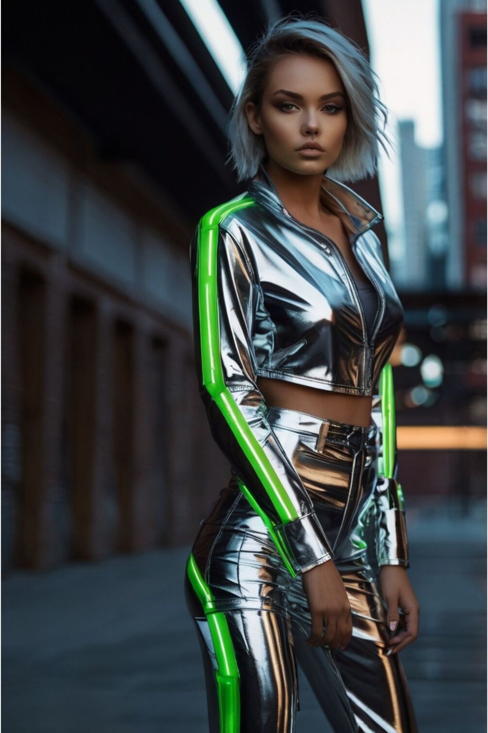 30 Futuristic Streetwear prompts