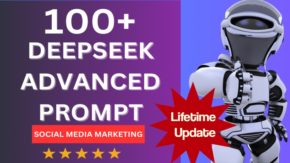 DeepSeek Prompt - 100+ Advanced Prompts for Social Media