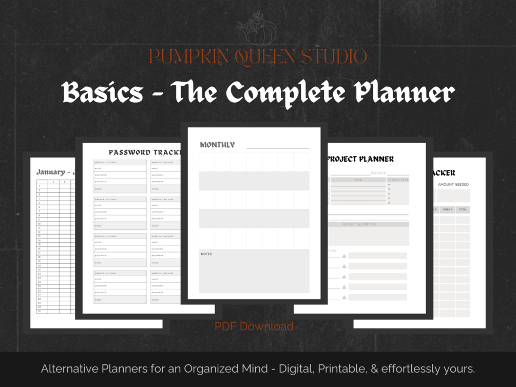 Basics - The Complete Planner - PDF