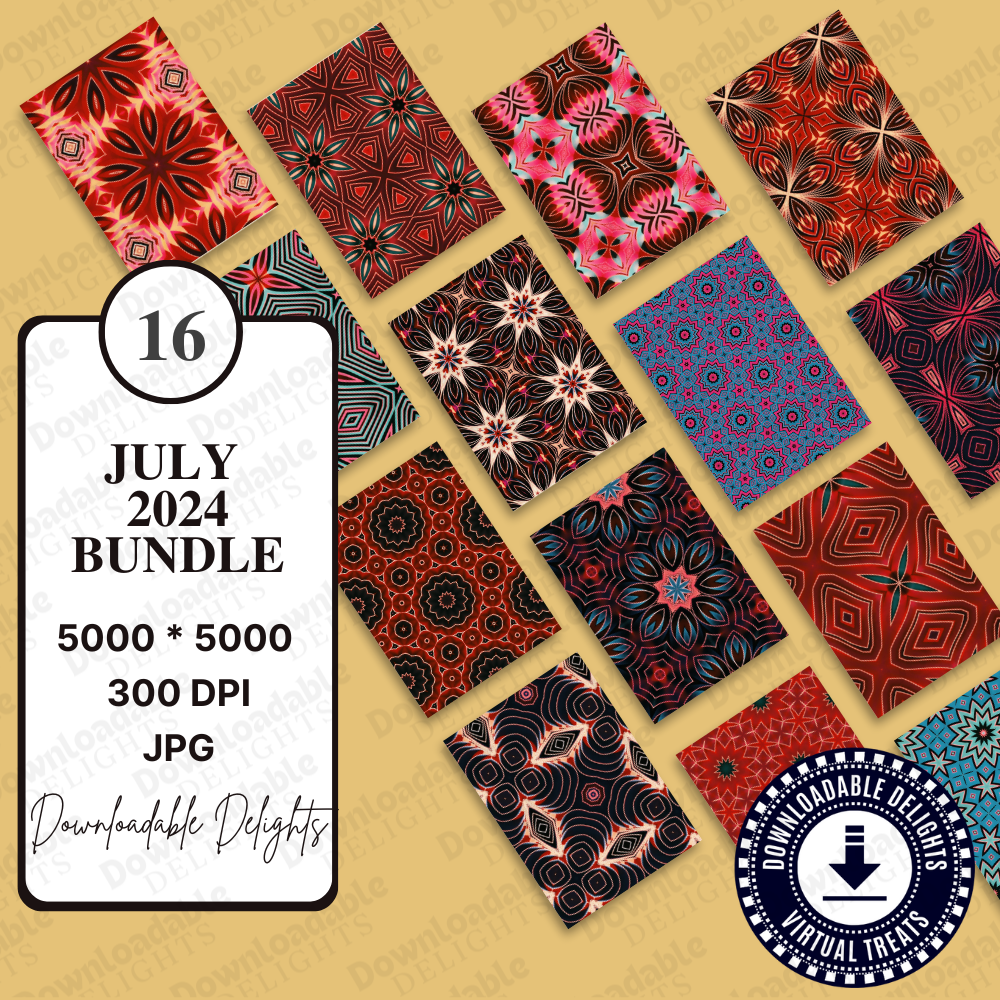 July 2024 Patterns Bundle