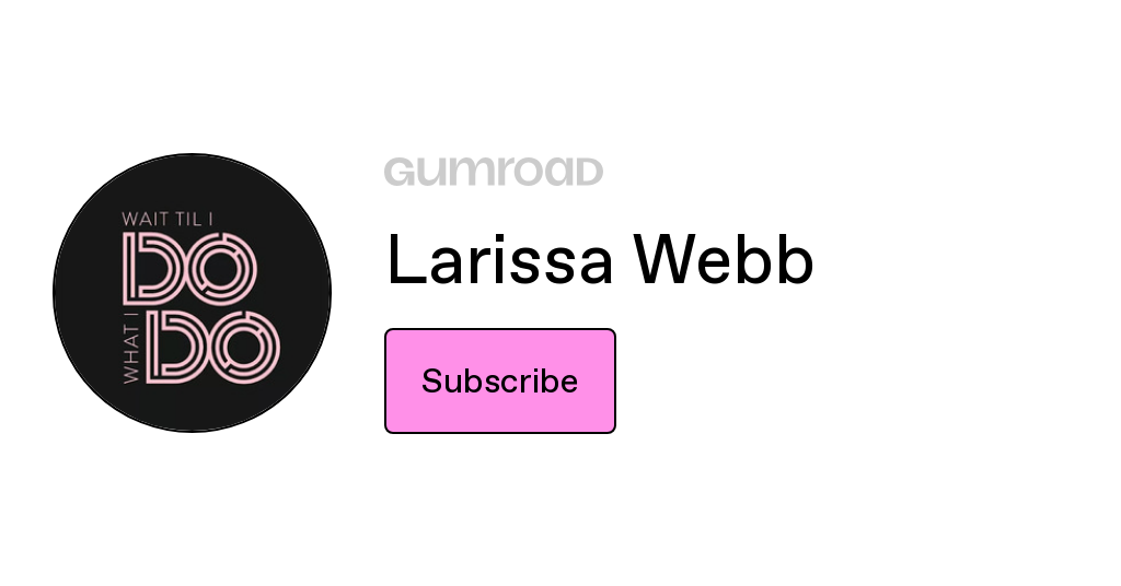 Larissa Webb