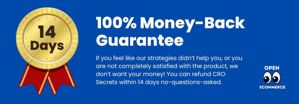 CRO SECRETS Bundle : Dropshipping and On-line Business (copy)