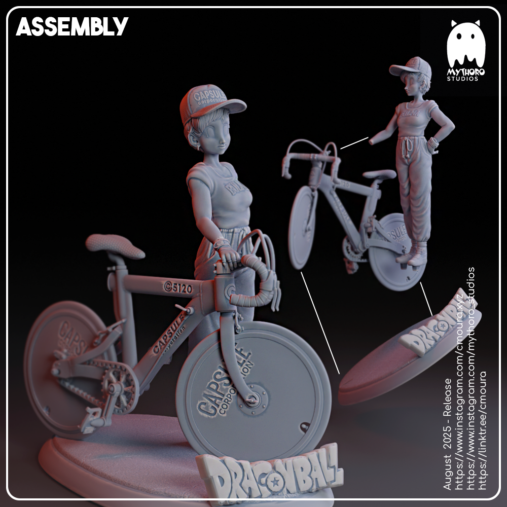 Bulma with Bike 1:12