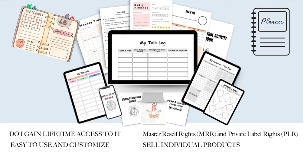 Ultimate 40-in-1 Planner Bundle – Organize Your Life Effortlessly