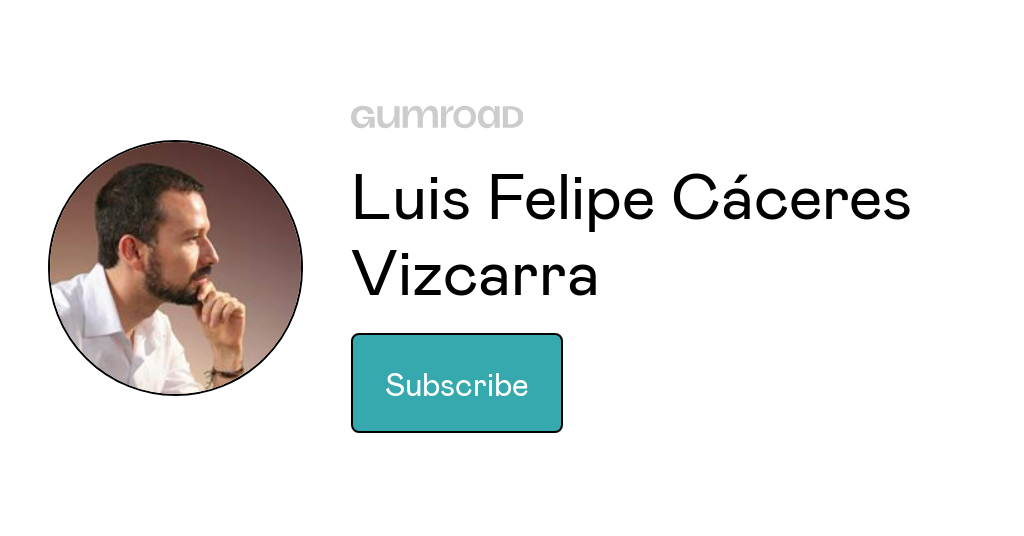 Luis Felipe Cáceres Vizcarra