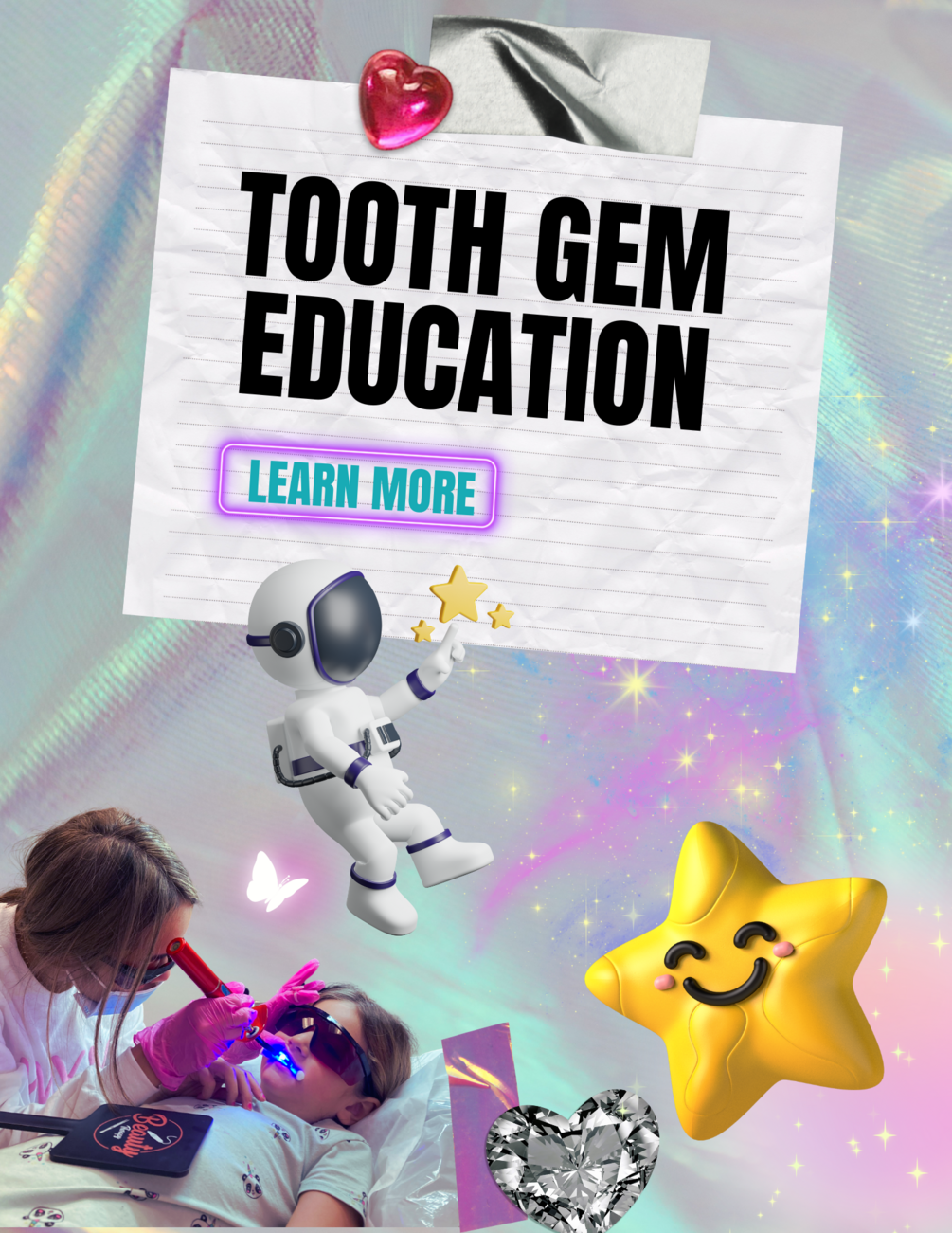 Party Mouth Tooth Gem Training