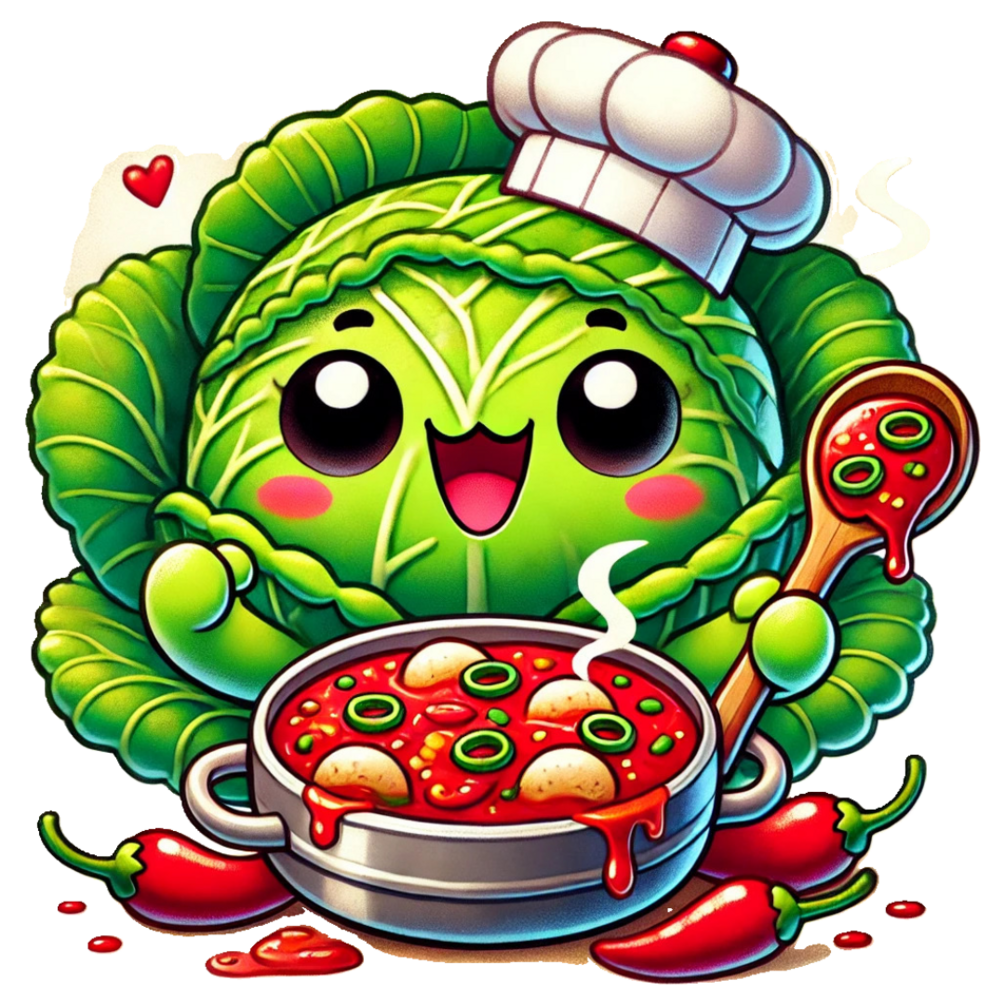 Kimchi's Anthropomorphic character