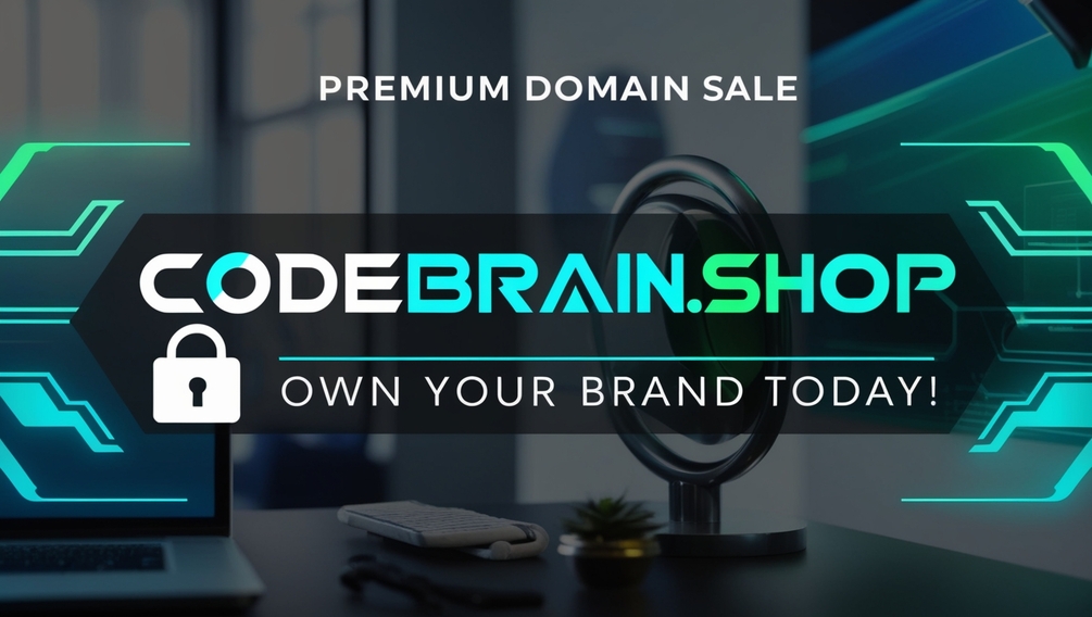 Premium Domain for Sale: CodeBrain.shop