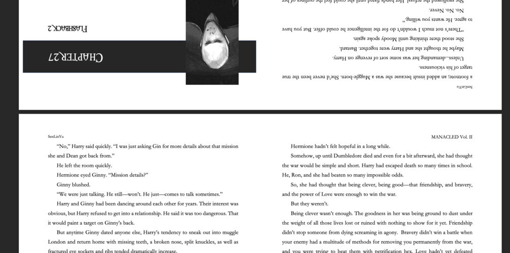 Manacled vol. 2 by SenLinYu [typeset, backs upside down]