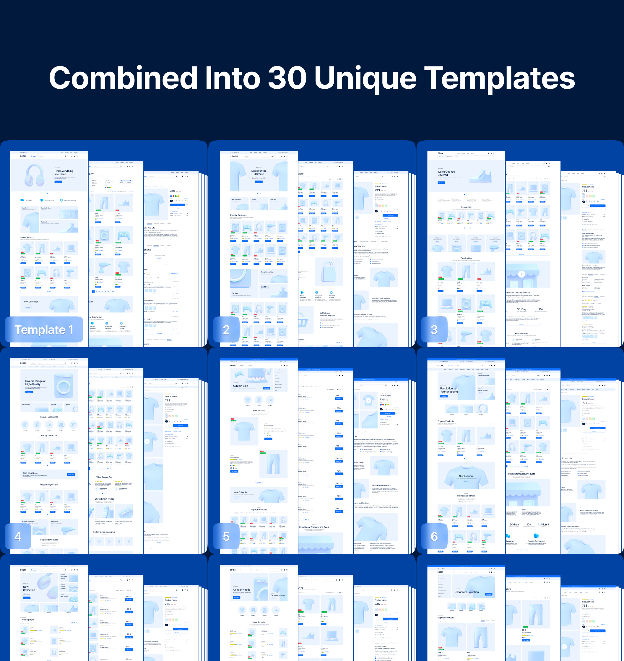 Ecommerce Wireframe