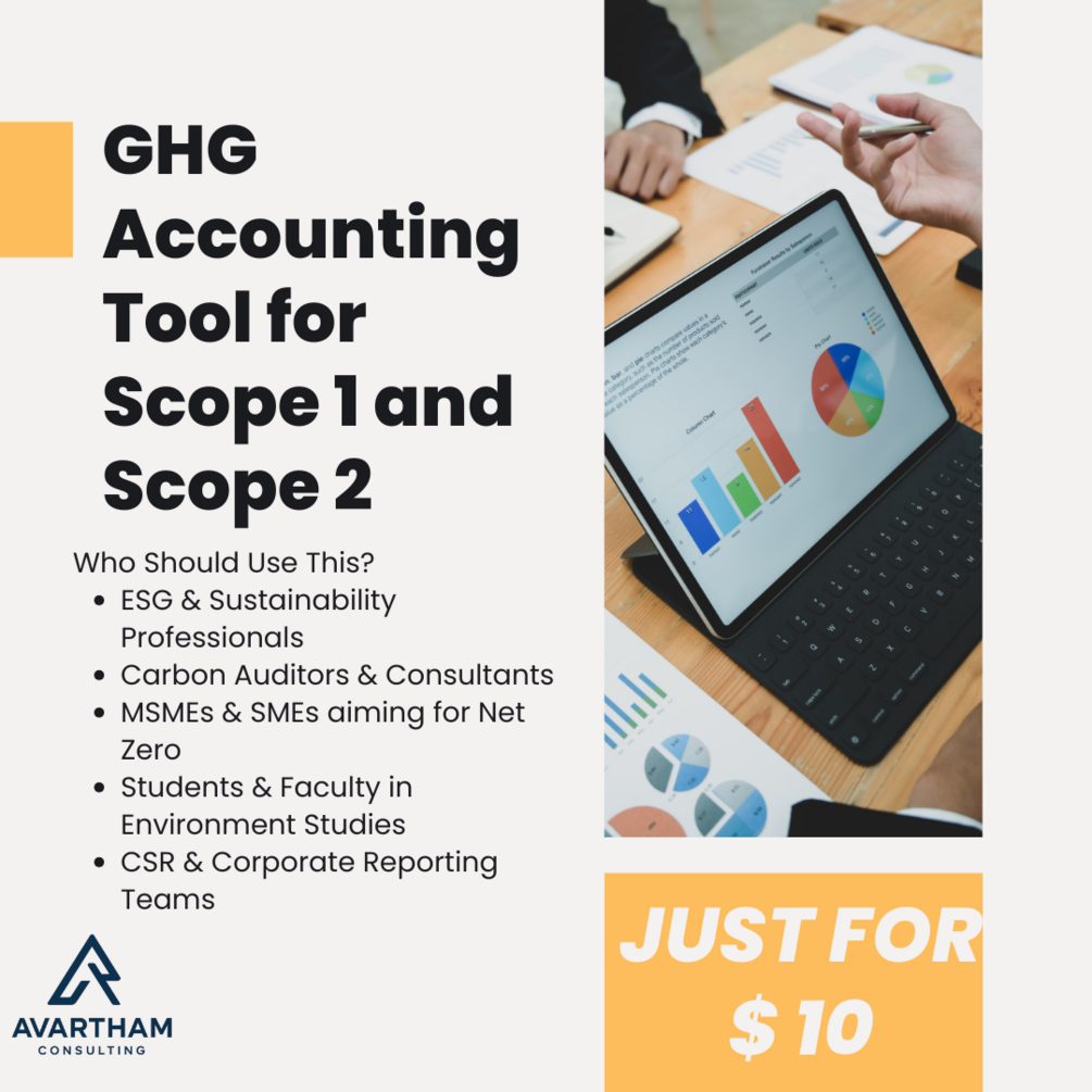GHG Accounting Tool for Scope 1 and Scope 2
