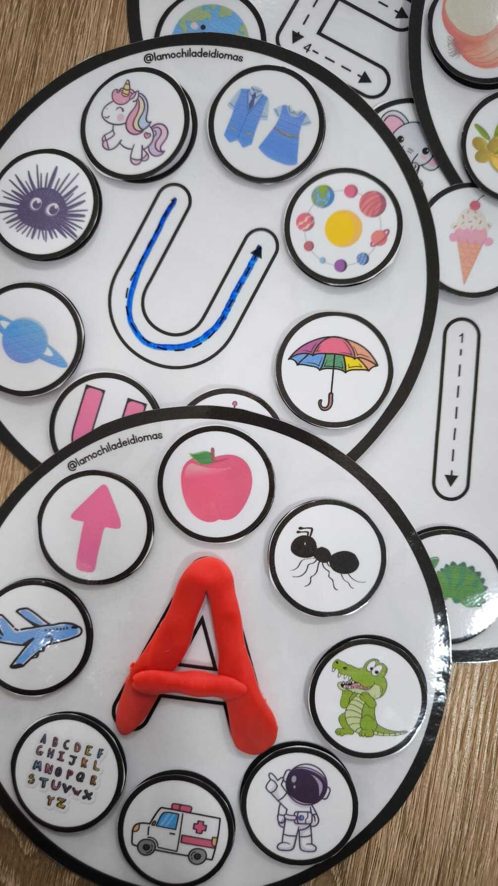 Ruedas de las Vocales - Conciencia Fonológica y Lectoescritura (español ...