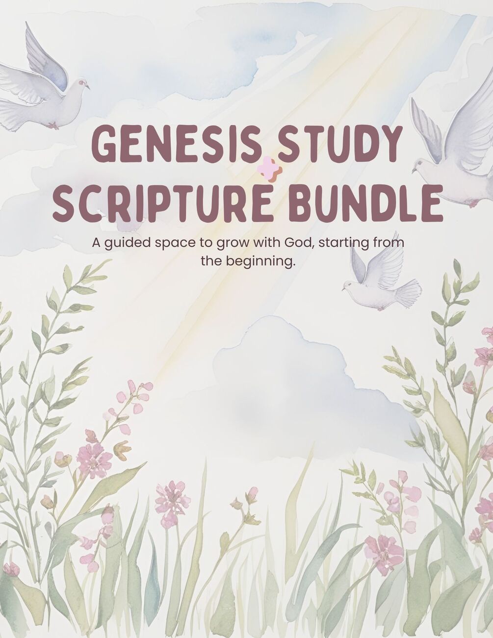 Genesis Bible Study Printable Bundle