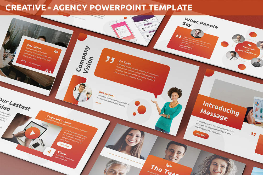 Creative - Free Agency Powerpoint Template