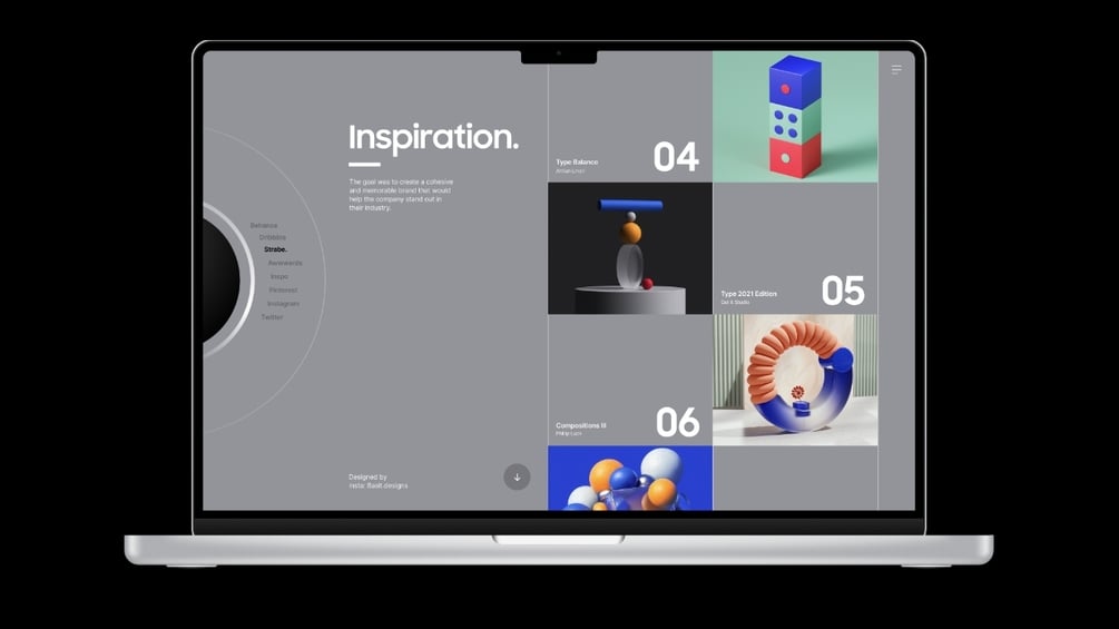 Portfolio Gallery Animation in Figma Source File