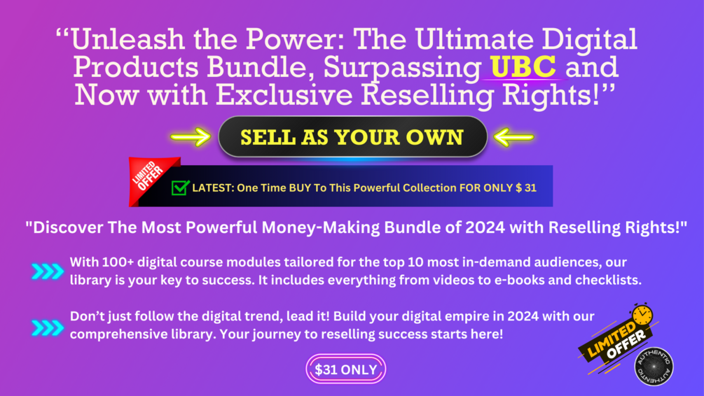 The Ultimate Digital Products Bundle