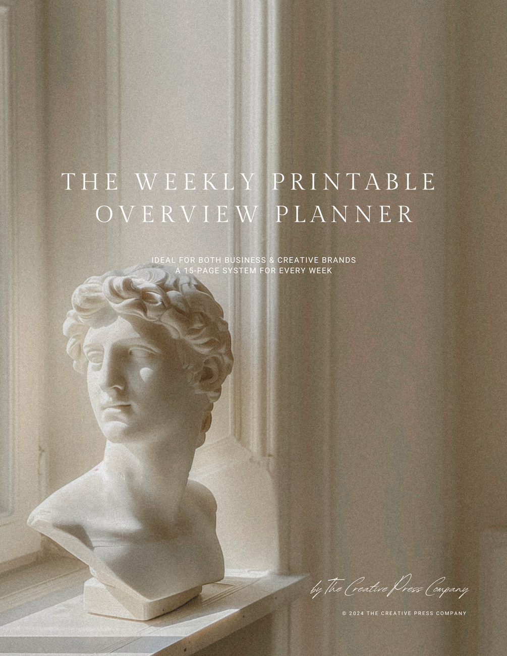 The Weekly Overview Planner (Printable PDF)