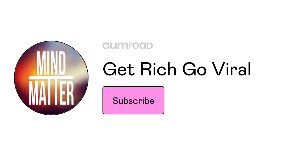 Get Rich Go Viral