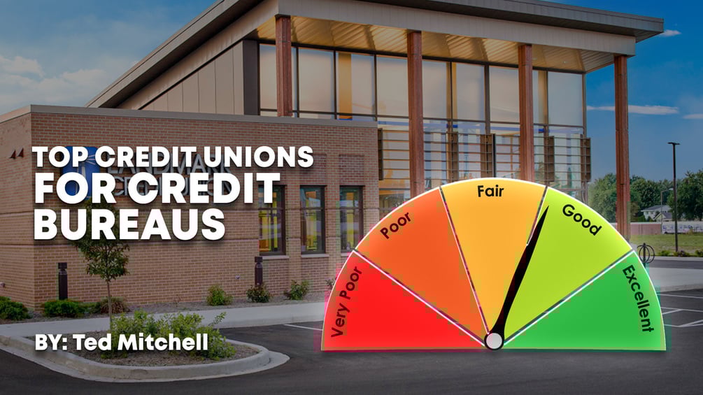 Top Credit Unions for Credit Bureaus By OfficiallyTed