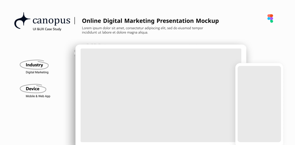 UX Case Study Presentation Template