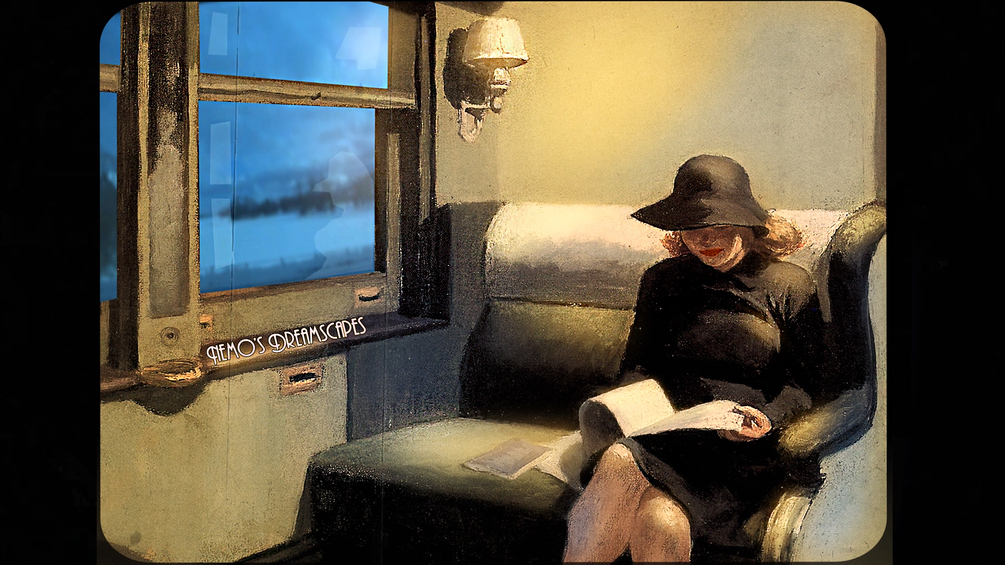 Oldies playing on the train but you are in a dream | 8D Dreamscape ...