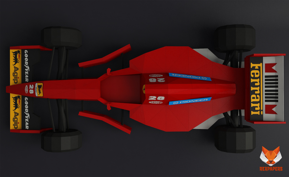 FERRARI PAPERCRAFT