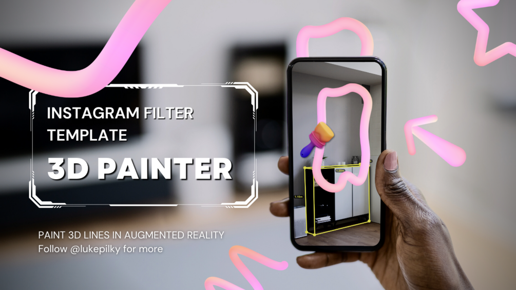 AR Painter Template (Meta Spark AR)