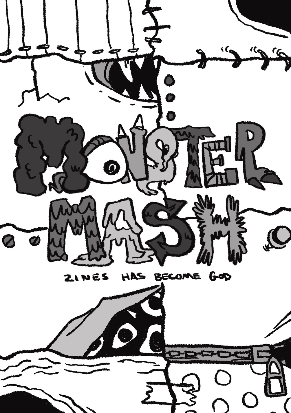 Monster Mash Printable Zine