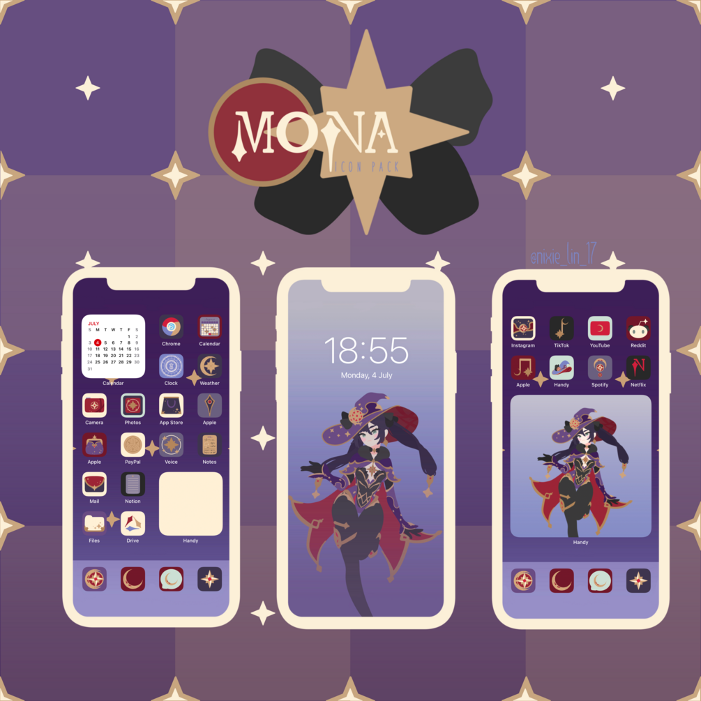 "Mona" - Phone Iconpack