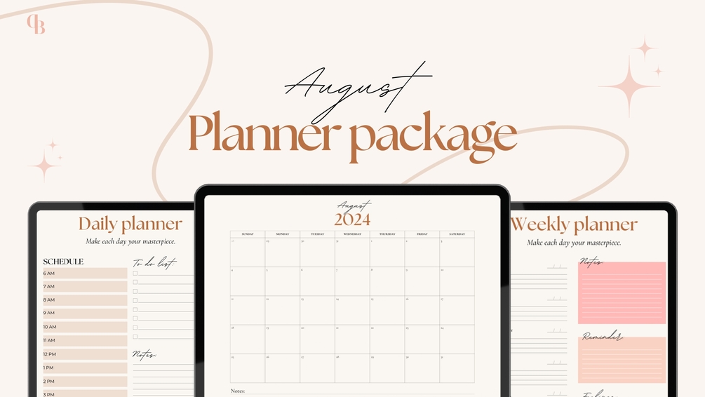 August Package Planner