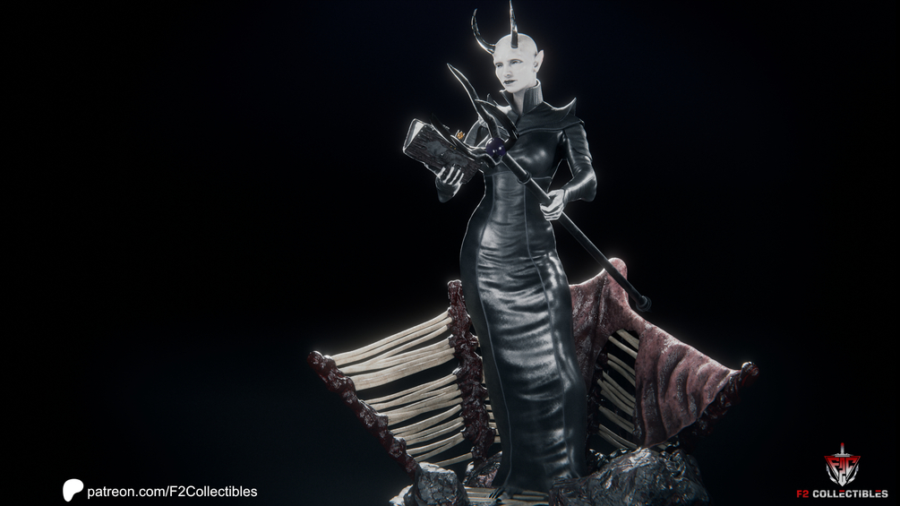 Demon Priestess Blend file