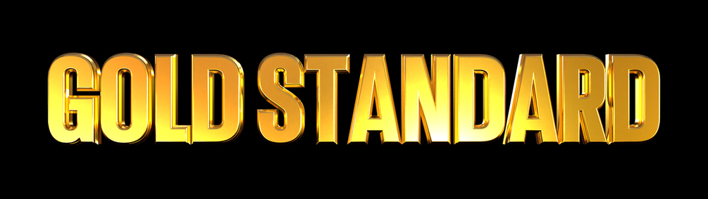GOLD STANDARD | 3D FONT