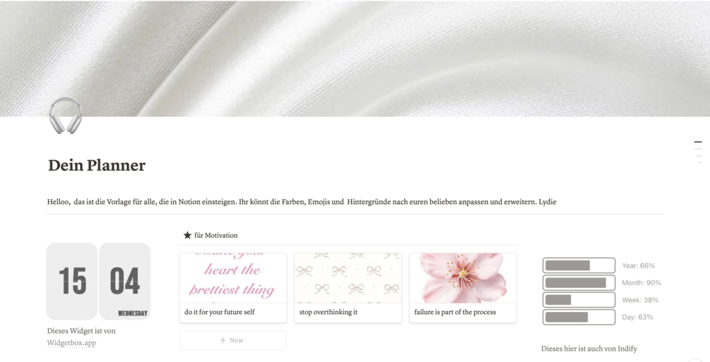 Einfacher Wochen- und Lernplan für mehr Produktivität